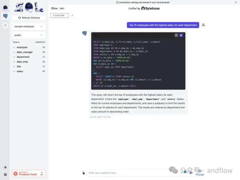 介绍9个优秀的Text2Sql（Chat2Sql）开源项目 - 678杂记